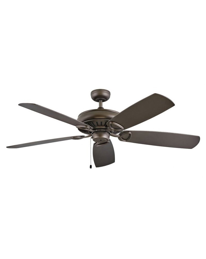 Hinkley Lighting - Gladiator - 60 Inch 5 Blade Ceiling Fan-Metallic ...