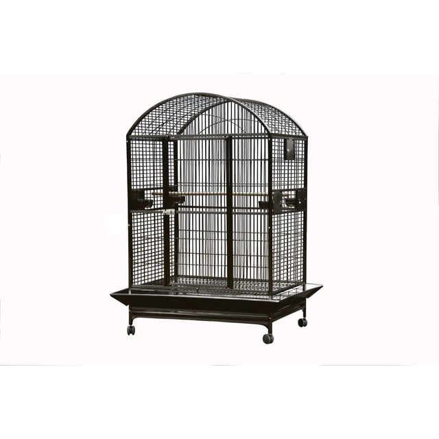 9004836 Black Dome Top Bird Cage, by A&E Cage Company - Walmart.com
