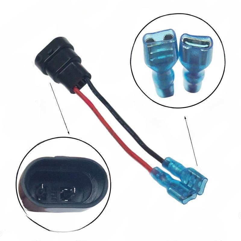 9005-11/9006-11 to 6.3 terminal car general HID lamp adapter LED ...