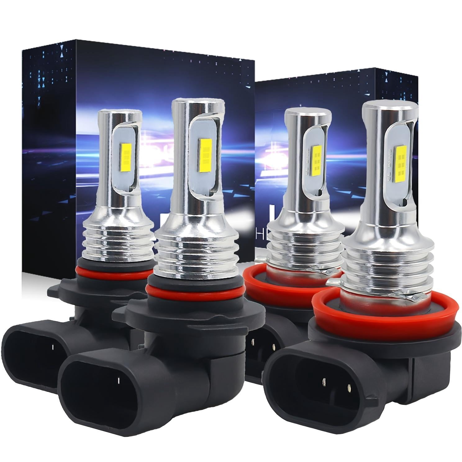 9005 9006, 9005 H11 LED Headlight Light Bulbs, 2024 Upgraded 16000LM ...