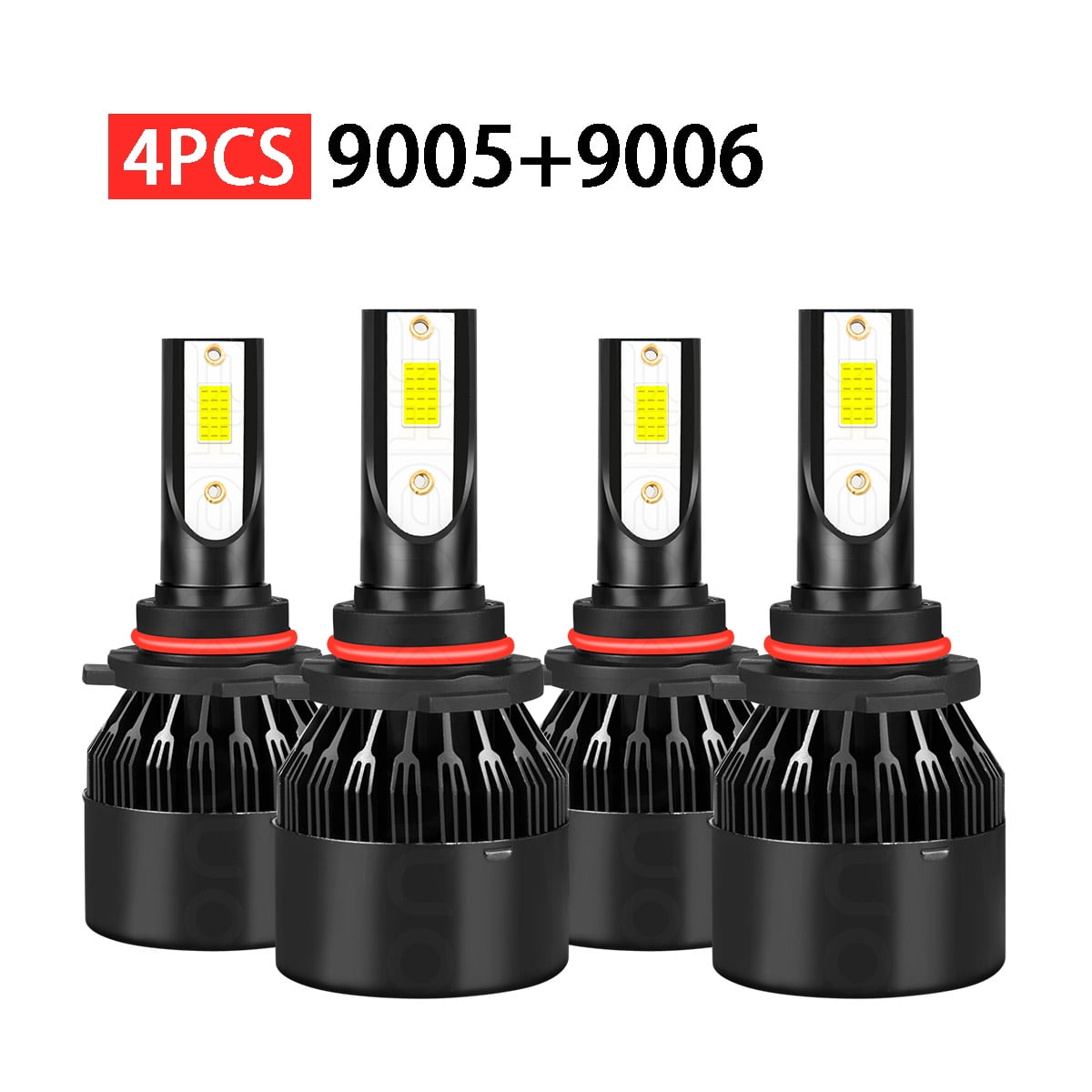 9005 9006 Combo LED Headlight Bulbs for Chevy Corvette 1997-2004 High ...