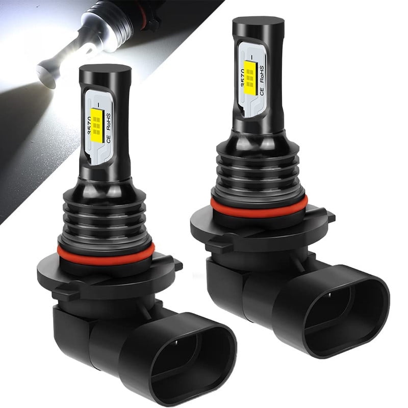 9005 9006 H10 LED Fog Light Bulbs or DRL for 2007-2009 Lexus RX350 Fog ...