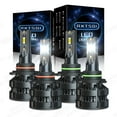 9005 9006 LED Headlight Bulb Kit For Chevy Silverado GMC Sierra 1500 ...