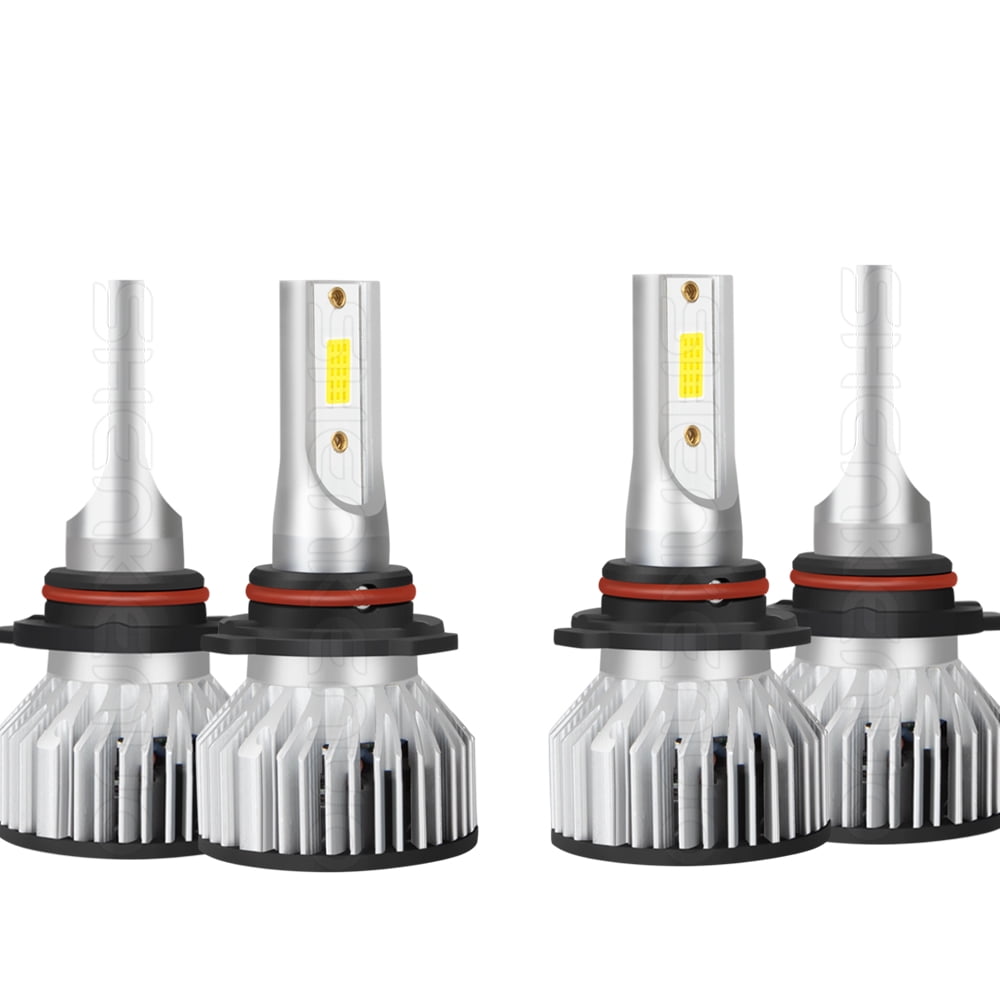 9005 9006 LED White Headlight Hi/Lo Beam Combo Bulbs For 2004 ...