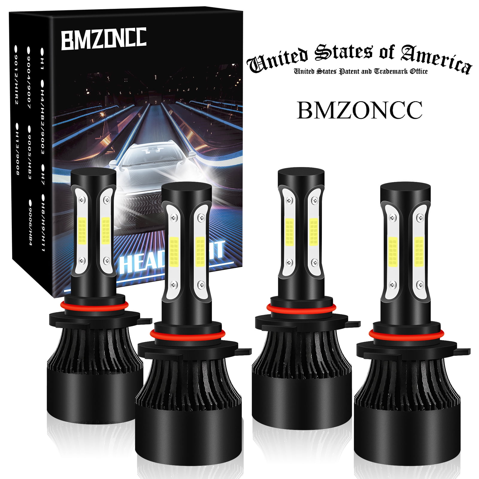 9005 9006 LED Headlight Bulbs Kit for Ford Explorer 2011-2012-2013-2014 ...