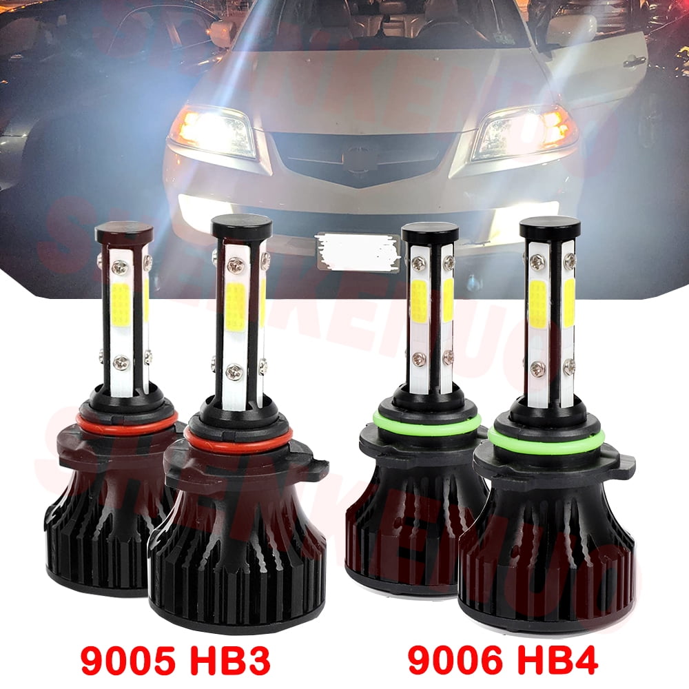9005 9006 LED Headlight Bulbs for Acura Integra 1994 1995 1996 1997 ...
