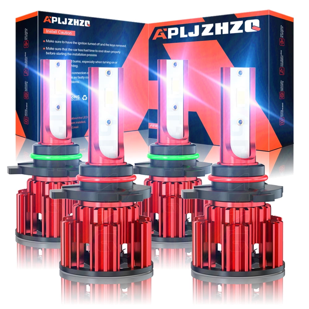 9005 9006 LED Headlight High Low Beam Bulbs Conversion Kit Strong ...