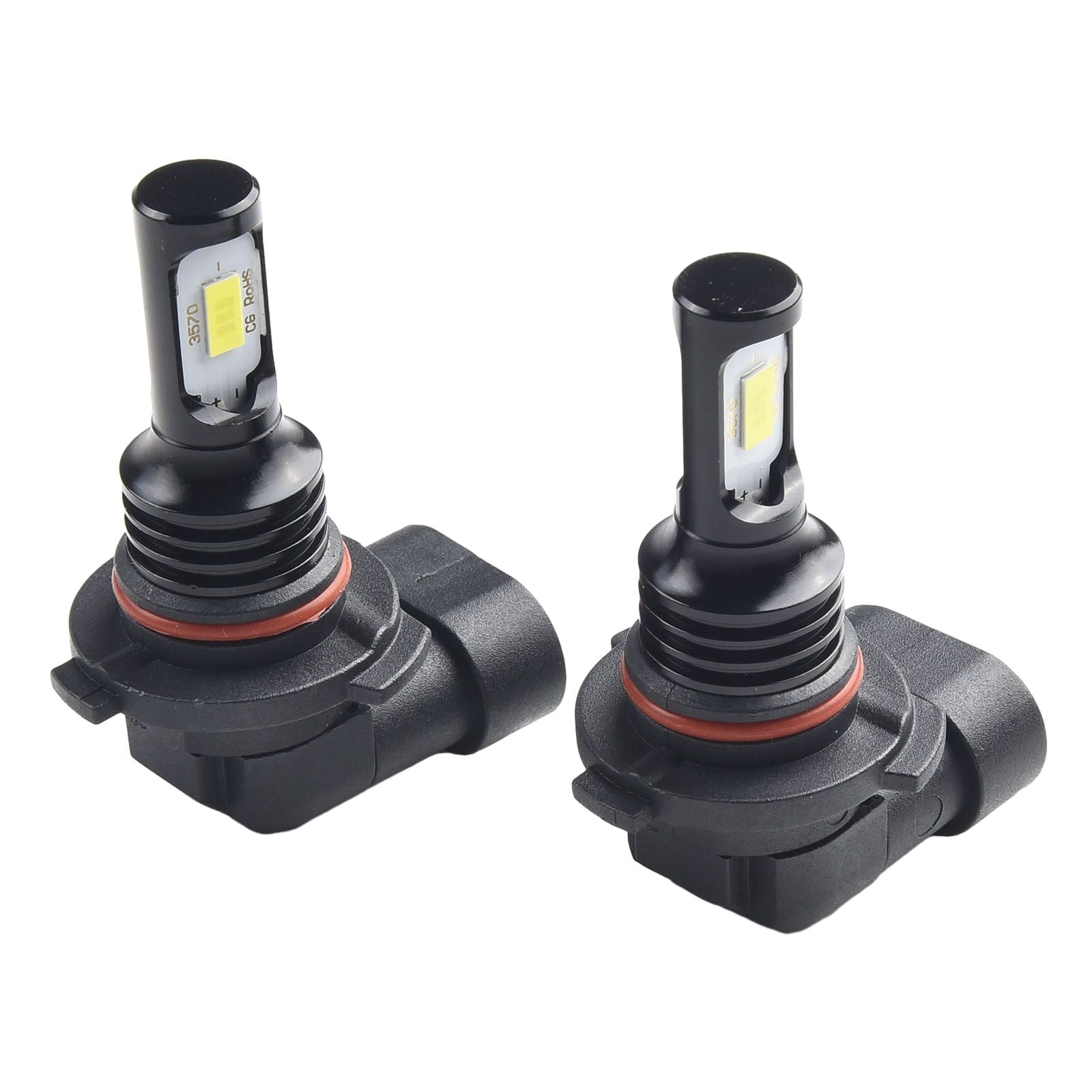 9005 9006 Led Headlights Kit For Combo Bulbs 6000K High Low Beam Super ...