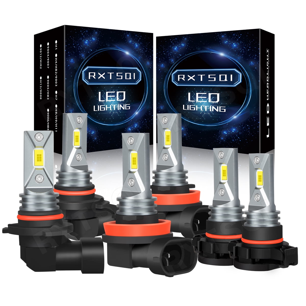 9005 H11 5202 LED Headlight High&Low Bulbs Fog Light For Subaru XV ...