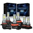 9005 H11 5202 LED Headlight High&Low Bulbs Fog Light For Subaru XV ...