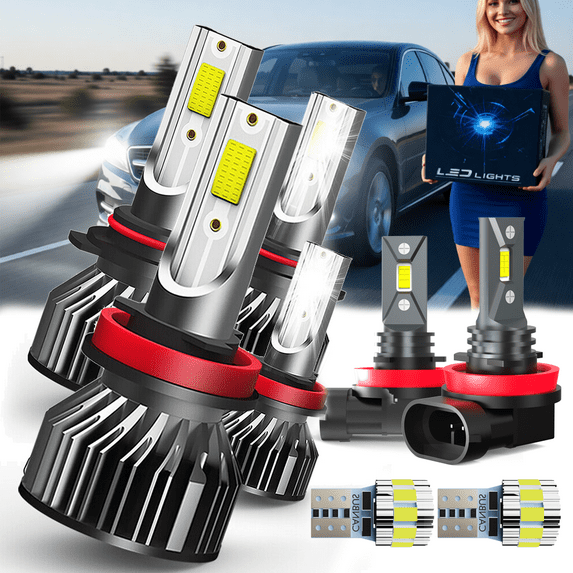 9005 H11 H11 LED Headlight Bulb Combo For Nissan Pathfinder 2013-2016 ...