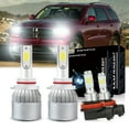 9005 H11 High/Low Beam for Dodge Durango 2016-2019 LED Headlight+Fog ...