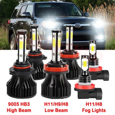 Xprite 5X7" LED Headlights with High/Low Beam and DRL for Classic ...