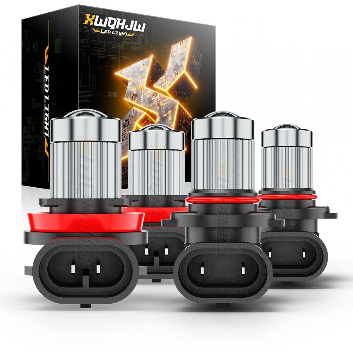 9005 H11 LED Combo Headlight Fog Light Kit Hi/Lo Beam Fit for Honda ...