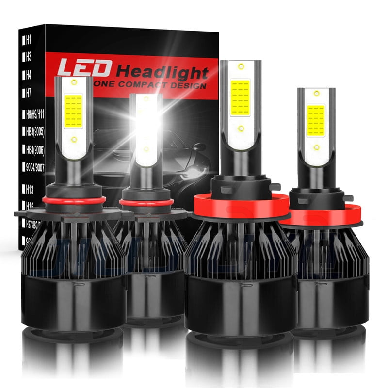 9005 H11 LED Headlight Bulbs for 2011-2021 Honda Odyssey High and Low ...