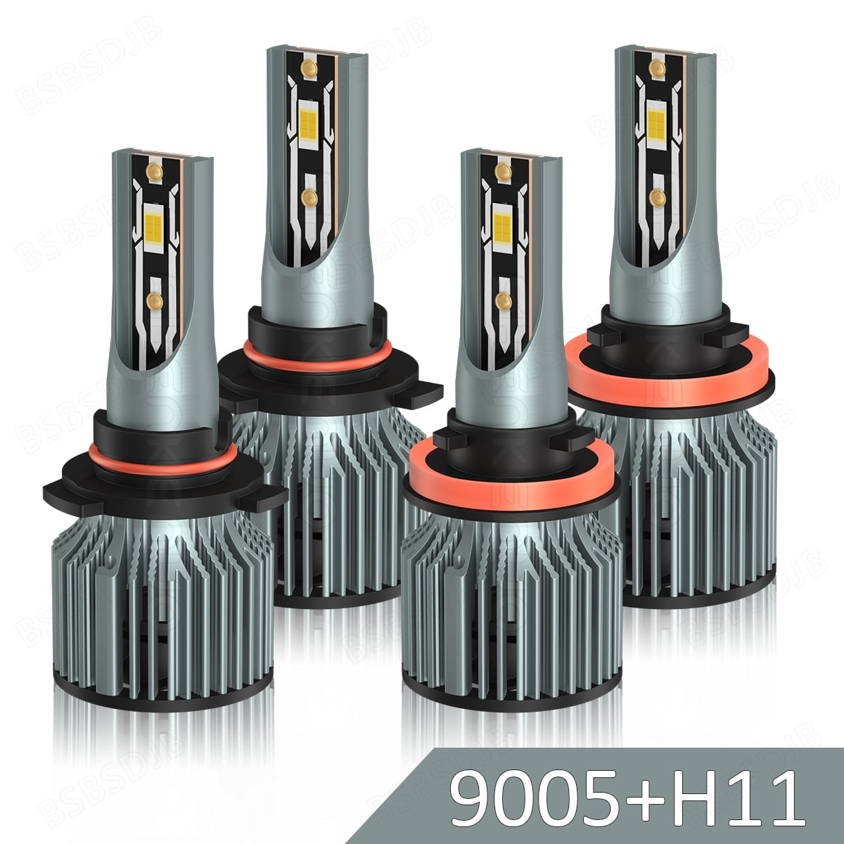 9005 H11 LED Headlight High Low Beam Bulbs Kit for Kenworth T680 Truck ...