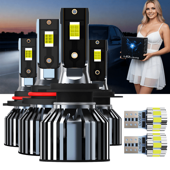 9005 H7 LED Headlight Bulb Combo For Subaru Outback 2005-2014，Direct ...