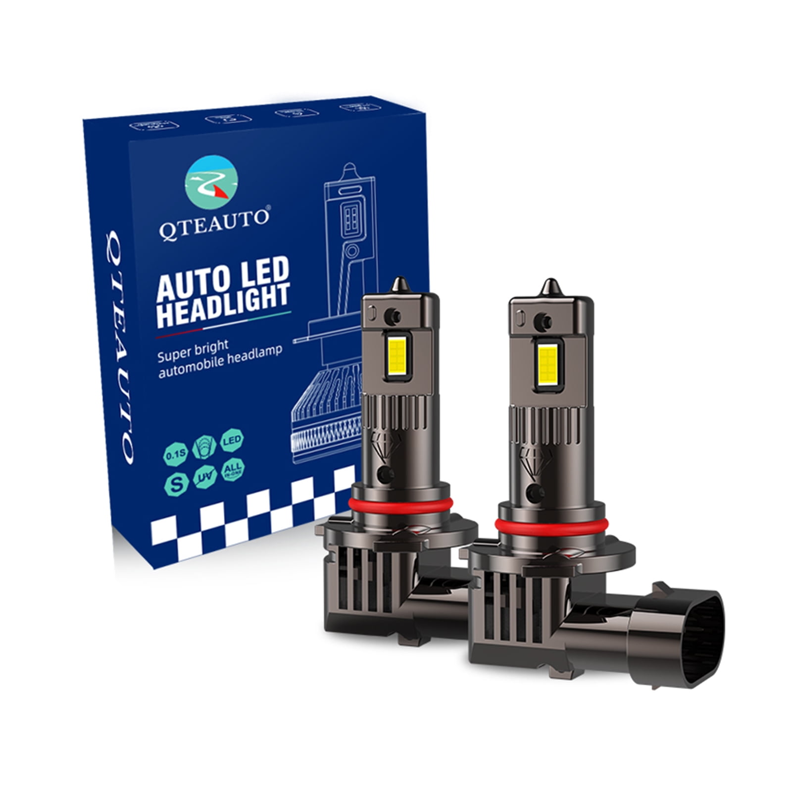 9005/HB3/HB10 LED Bulb Super Bright Daytime Running 80W, 12V, Color ...