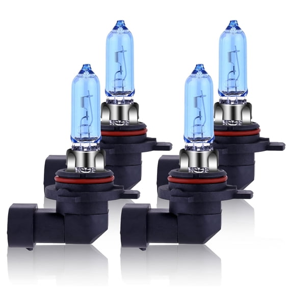 9005 Headlight Bulbs HB3 Halogen Bulb 5000K Super White Light Long Life ...