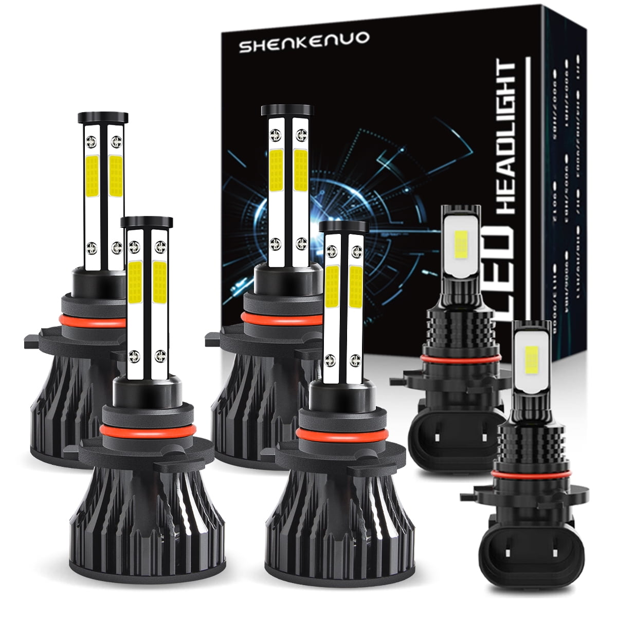 9005 LED Headlight Bulbs for 2016-2018 Dodge Ram 1500 2500 w ...