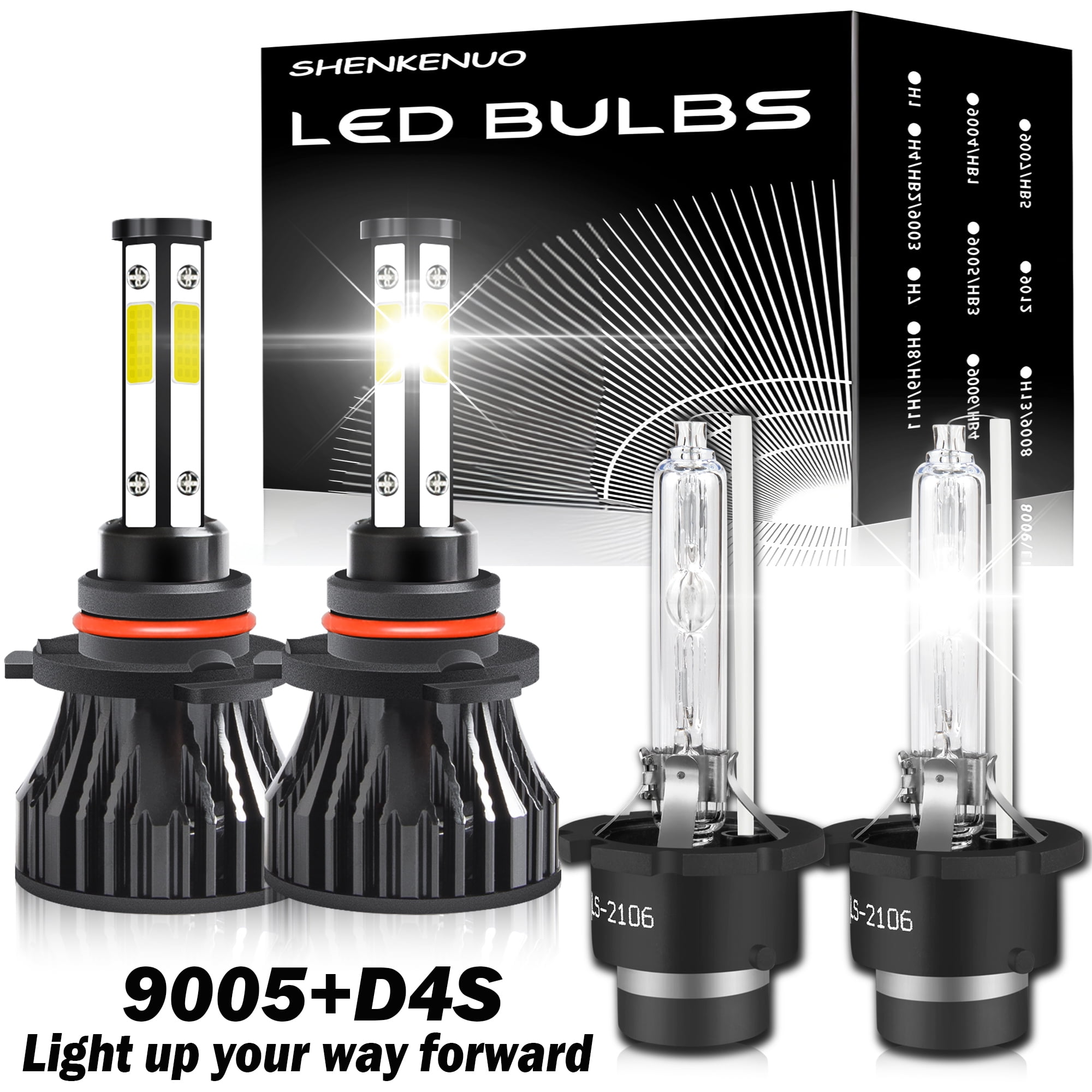 9005 LED High Beam Bulbs for Lexus GS350 2007 2008 2009 2010 2011 D4S ...