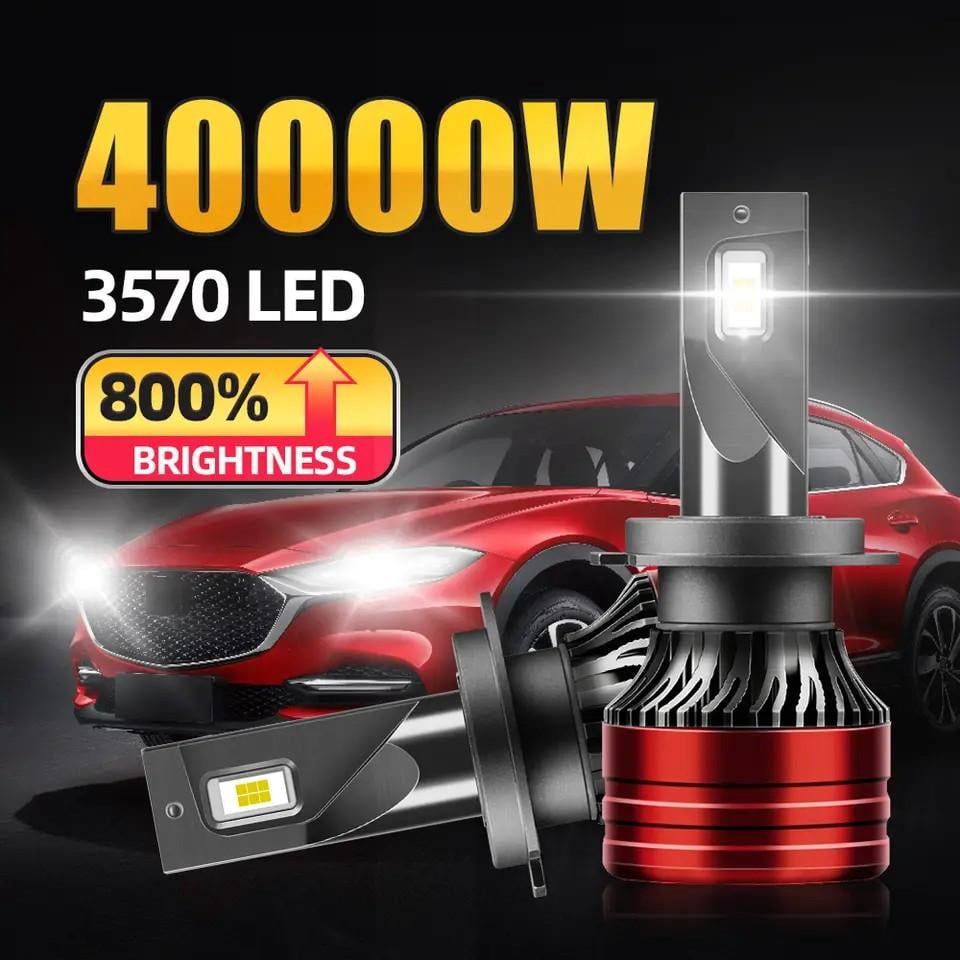 9006, 9005 H11 LED Light Light Bulbs, 2025 16000LM 800% Bright Lighting ...