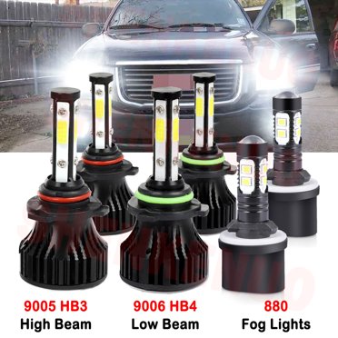 Xprite 5X7" LED Headlights with High/Low Beam and DRL for Classic ...