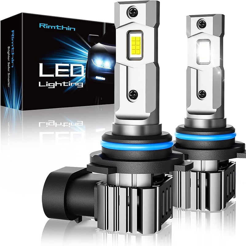 Rimthin 9006/HB4 LED Bulbs, Cool White 6000K Automotive Bulb Fits ...