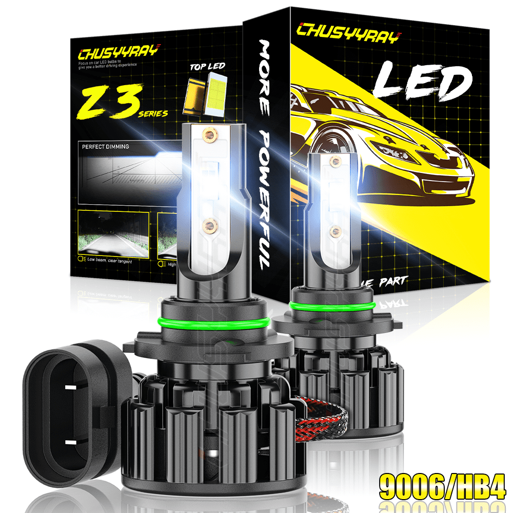 9006 HB4 LED Headlight Low Beam Bulbs 2PC For Mitsubishi Eclipse 92-99 ...