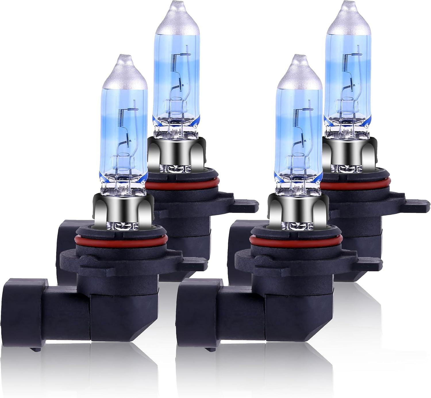 9006 Headlight Bulbs 9006 HB4 Halogen Bulb 5000K Super White Light Long ...