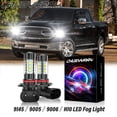 9006 LED Fog Light Bulbs for Dodge RAM 1500 2500 3500 2013 2014 2015 ...