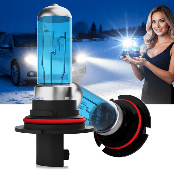 9007 Halogen Headlight Bulbs For Ford Taurus 1992-2007，Direct Plug and ...