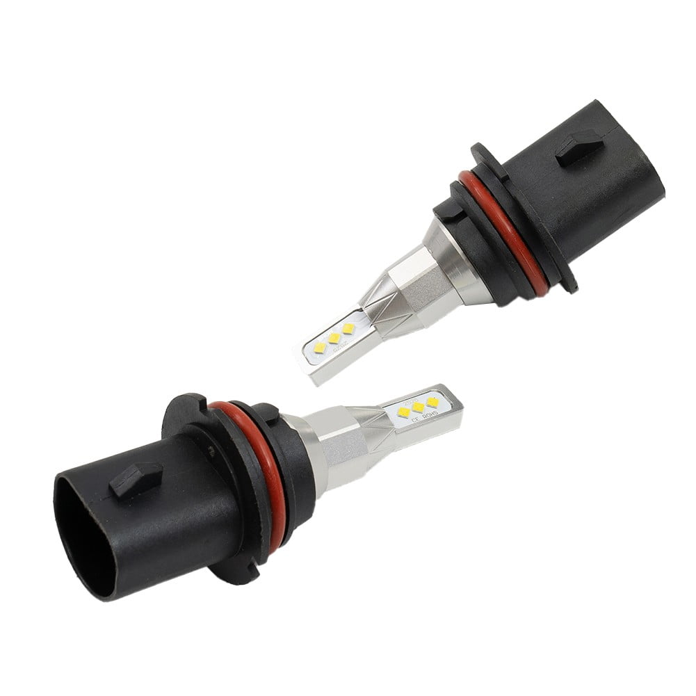 9007 Hb5 Led Headlight Bulbs High Low Beam 6000K White Fanless Bright ...