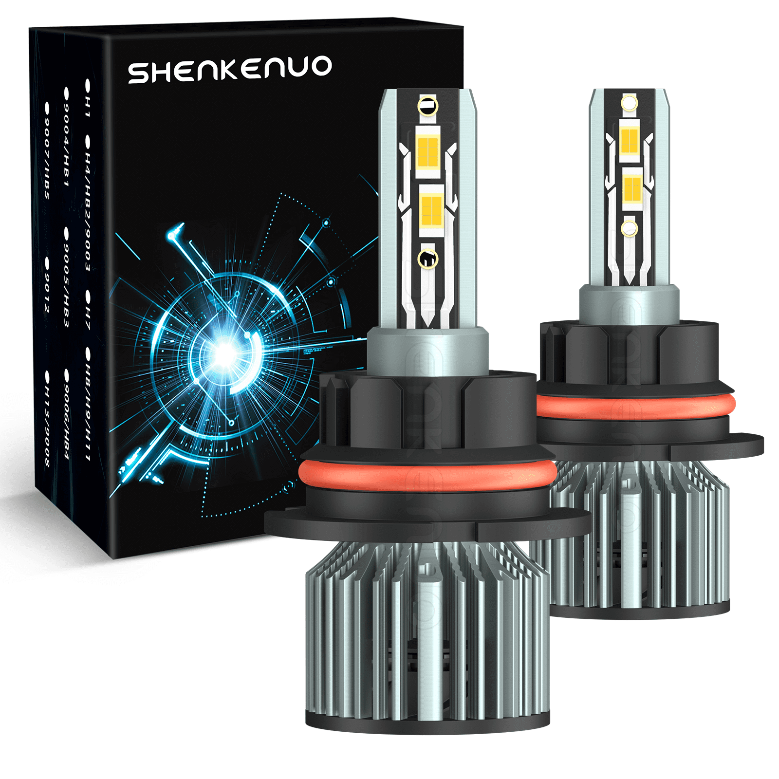 9007 High/Low Beam For Dodge Caravan 1996-2007 LED Headlight Bulbs Kit ...