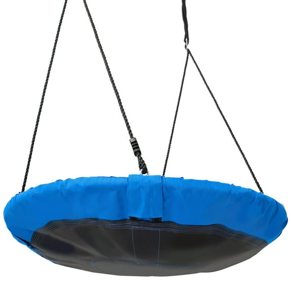 900D Oxford Blue 40" Round Tree Swing, Supports 750 LBS, Durable ...
