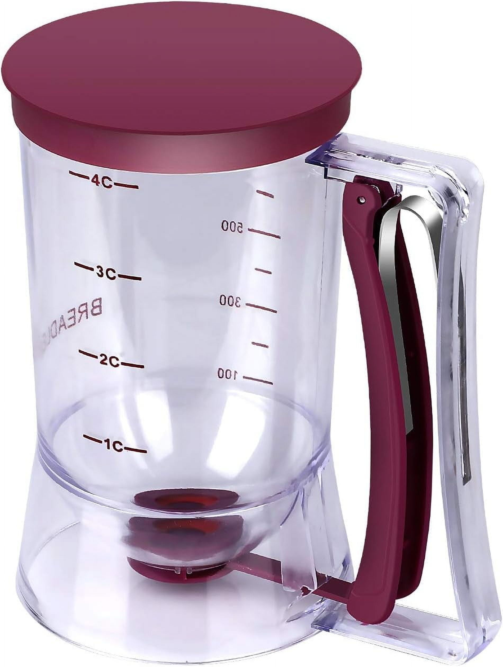 900ML Batter Dispenser,Pancake Batter Dispenser,Kitchen Must Have Tool ...