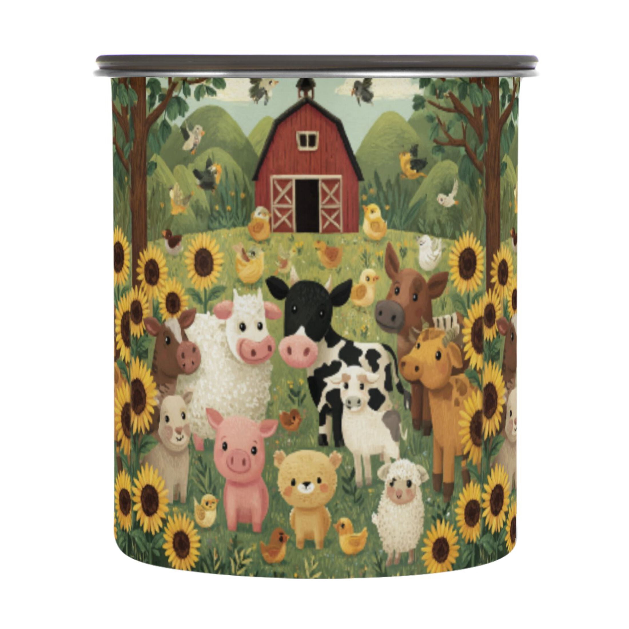 900ML Food Storage Container Food Storage Tank Coffee Storage Container ...