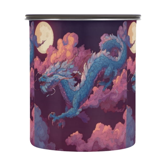 900ML Food Storage Container Food Storage Tank Coffee Storage Container ...