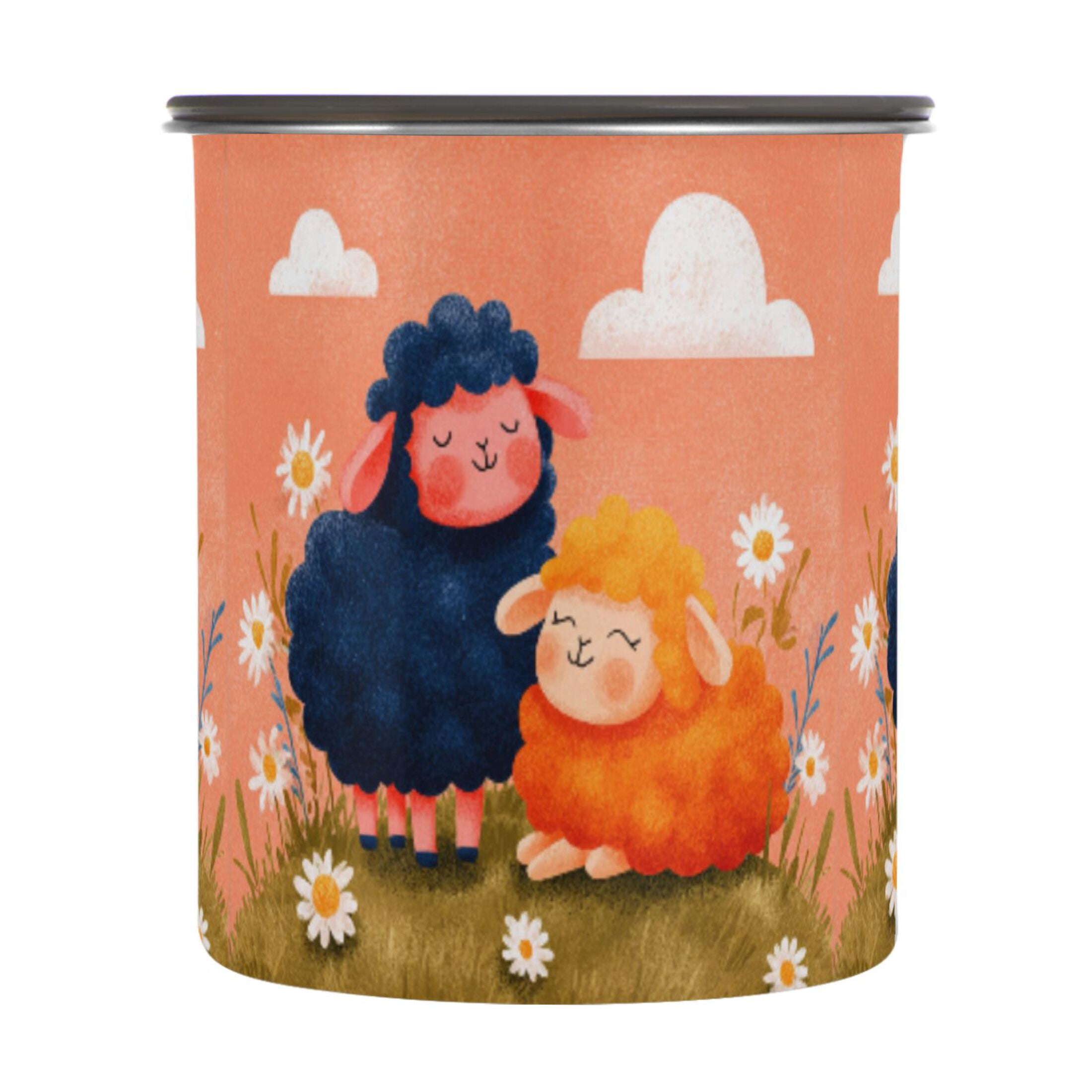 900ML Food Storage Container Food Storage Tank Coffee Storage Container ...