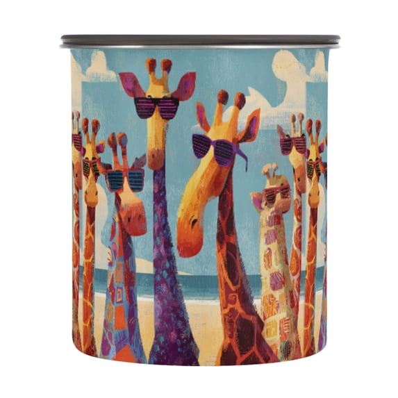 900ML Food Storage Container Food Storage Tank Coffee Storage Container ...