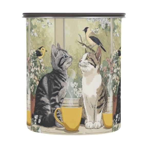 900ML Food Storage Container Food Storage Tank Coffee Storage Container ...