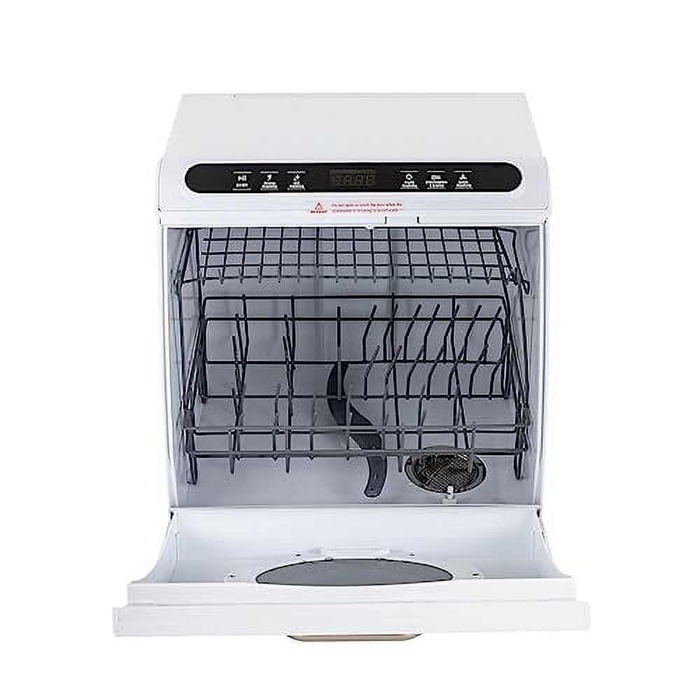 900W 360° Deep Cleaning Countertop Dishwasher, Multi-Functional ...
