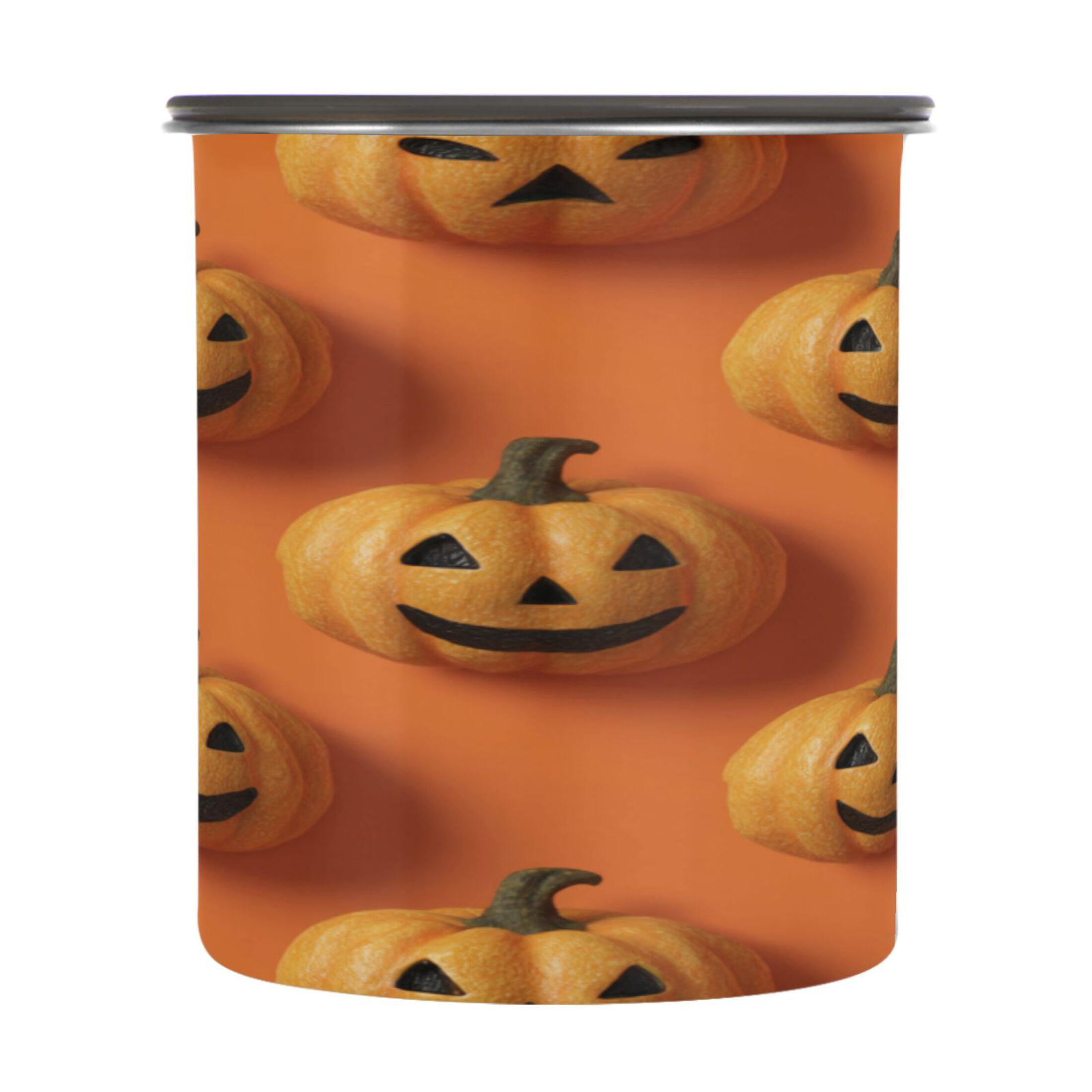 900ml Stainless Steel Food Storage Containers 3d Pumpkin Airtight ...