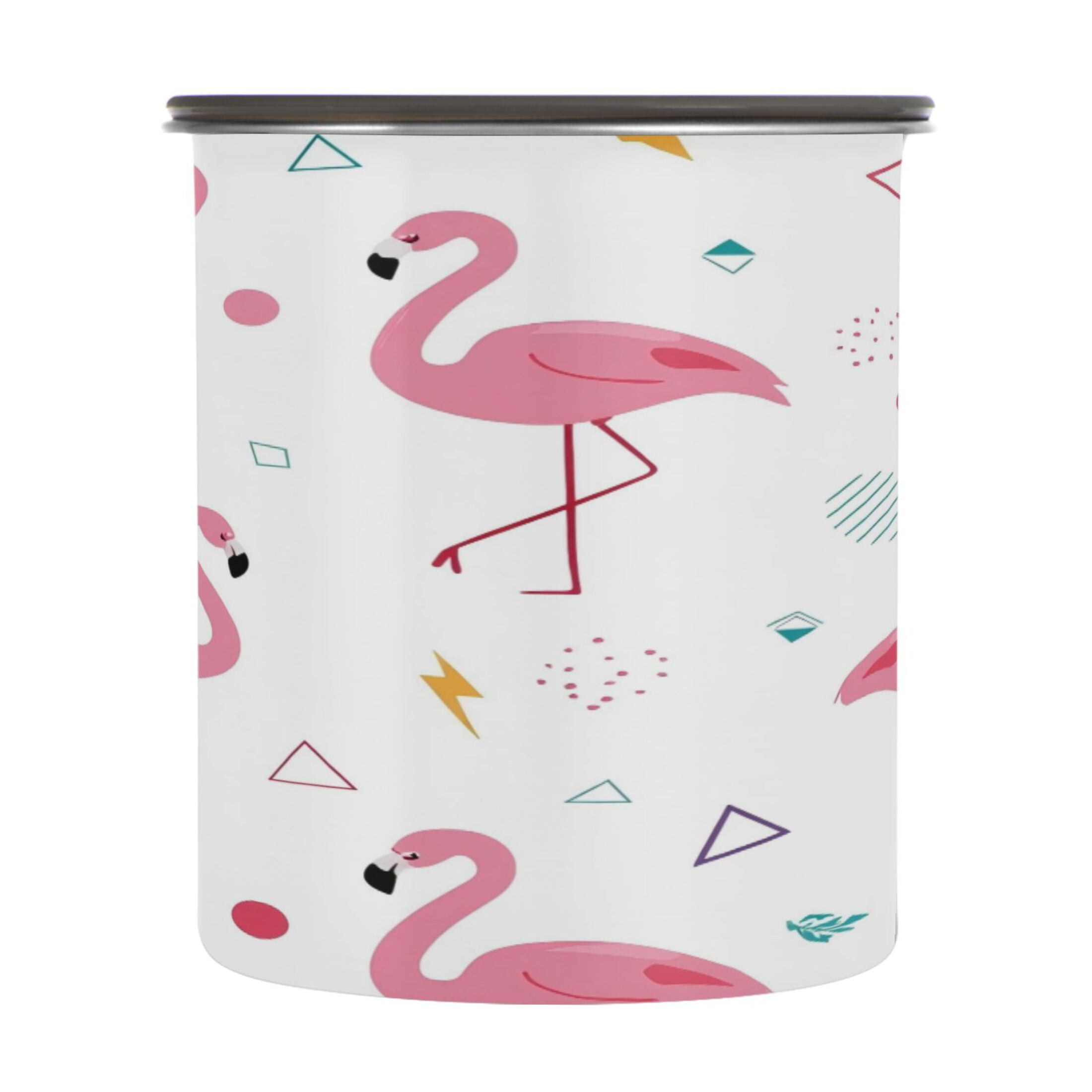 900ml Stainless Steel Food Storage Containers Cute Flamingo Pattern ...