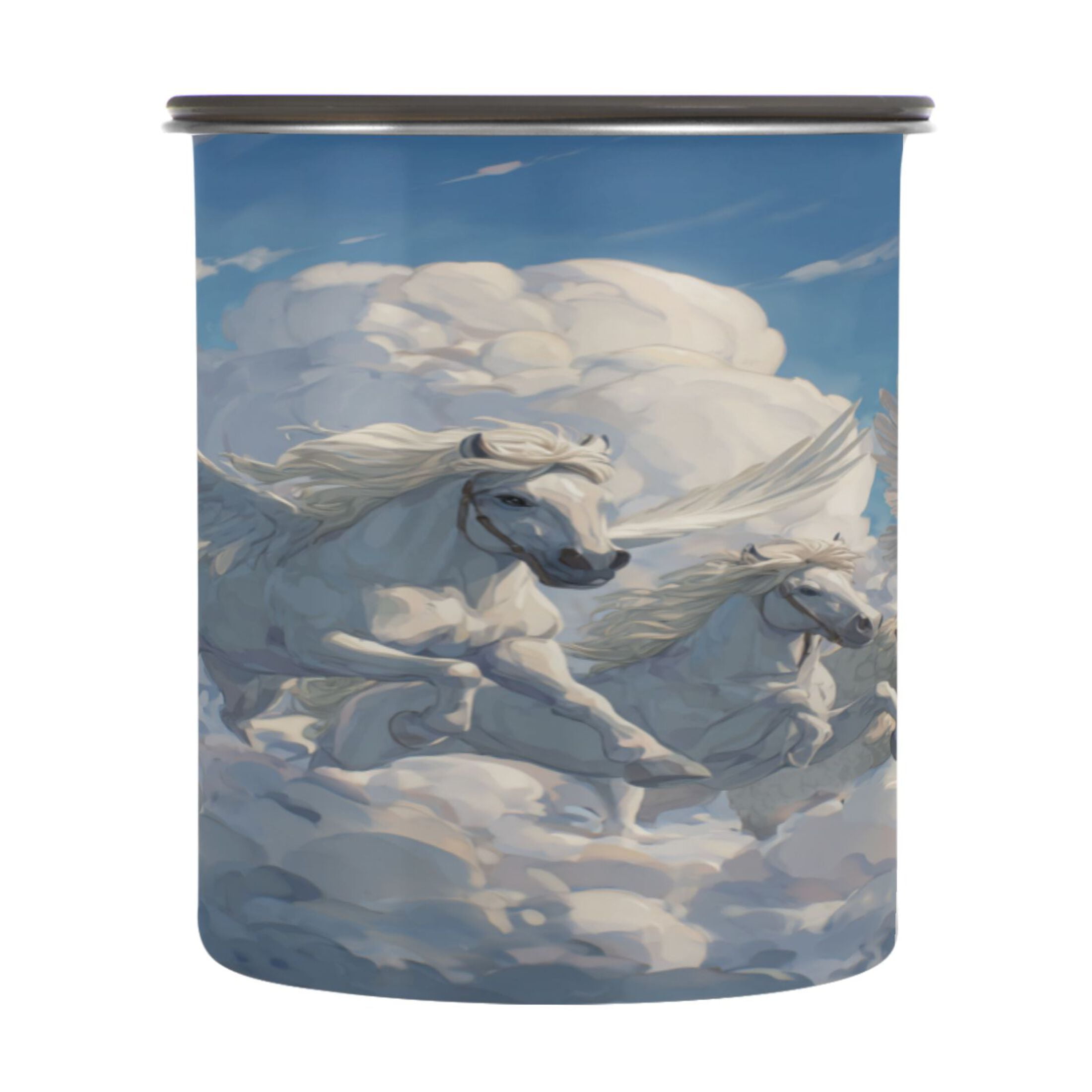 900ml Stainless Steel Food Storage Containers Flying Horses and Sheep ...