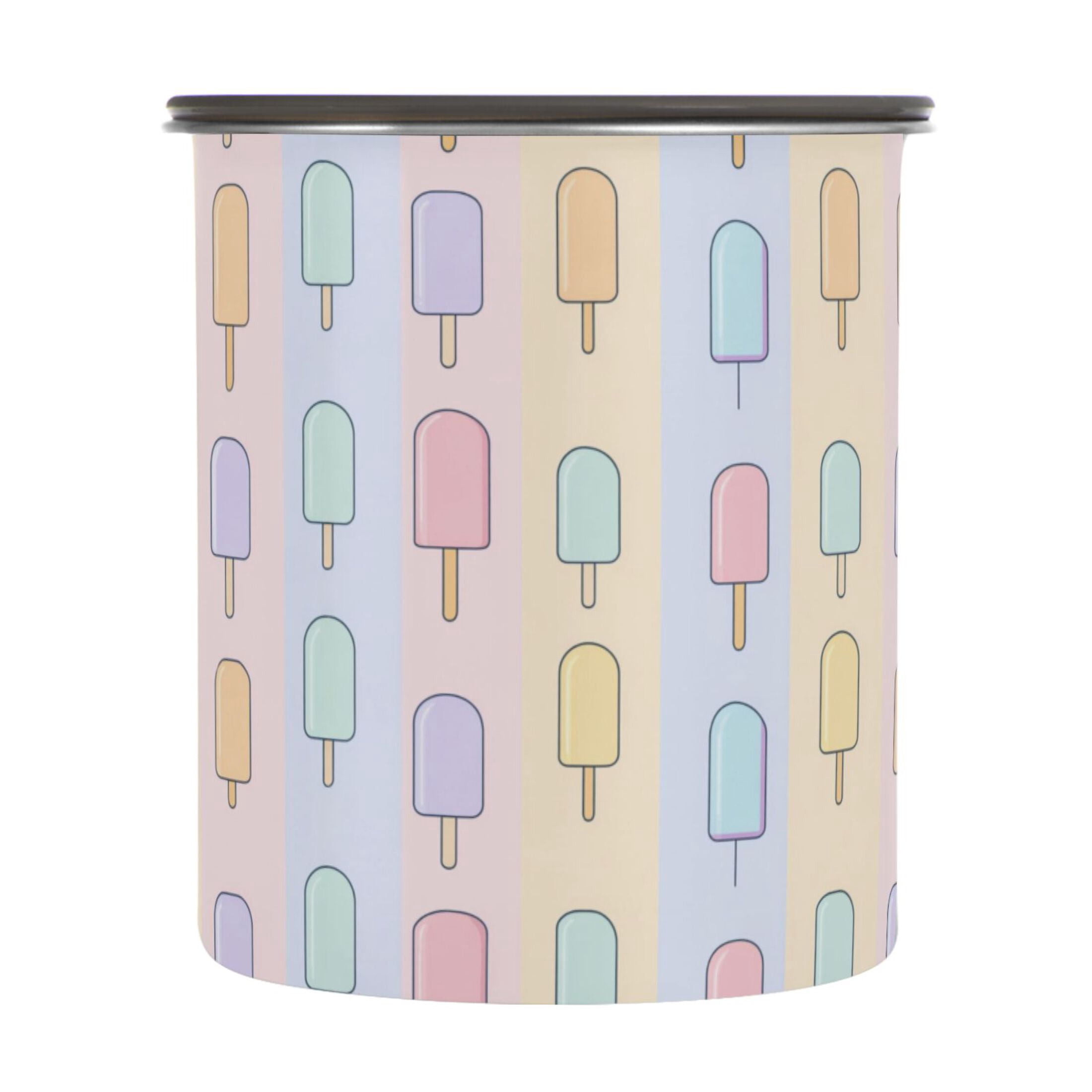 900ml Stainless Steel Food Storage Containers Popsicle Pattern Airtight ...