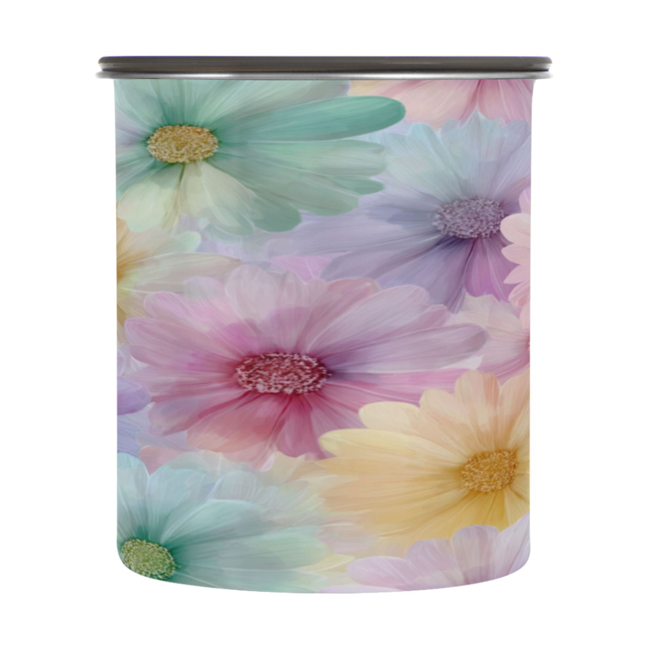 900ml Stainless Steel Food Storage Containers Tie-dye Daisies Airtight ...