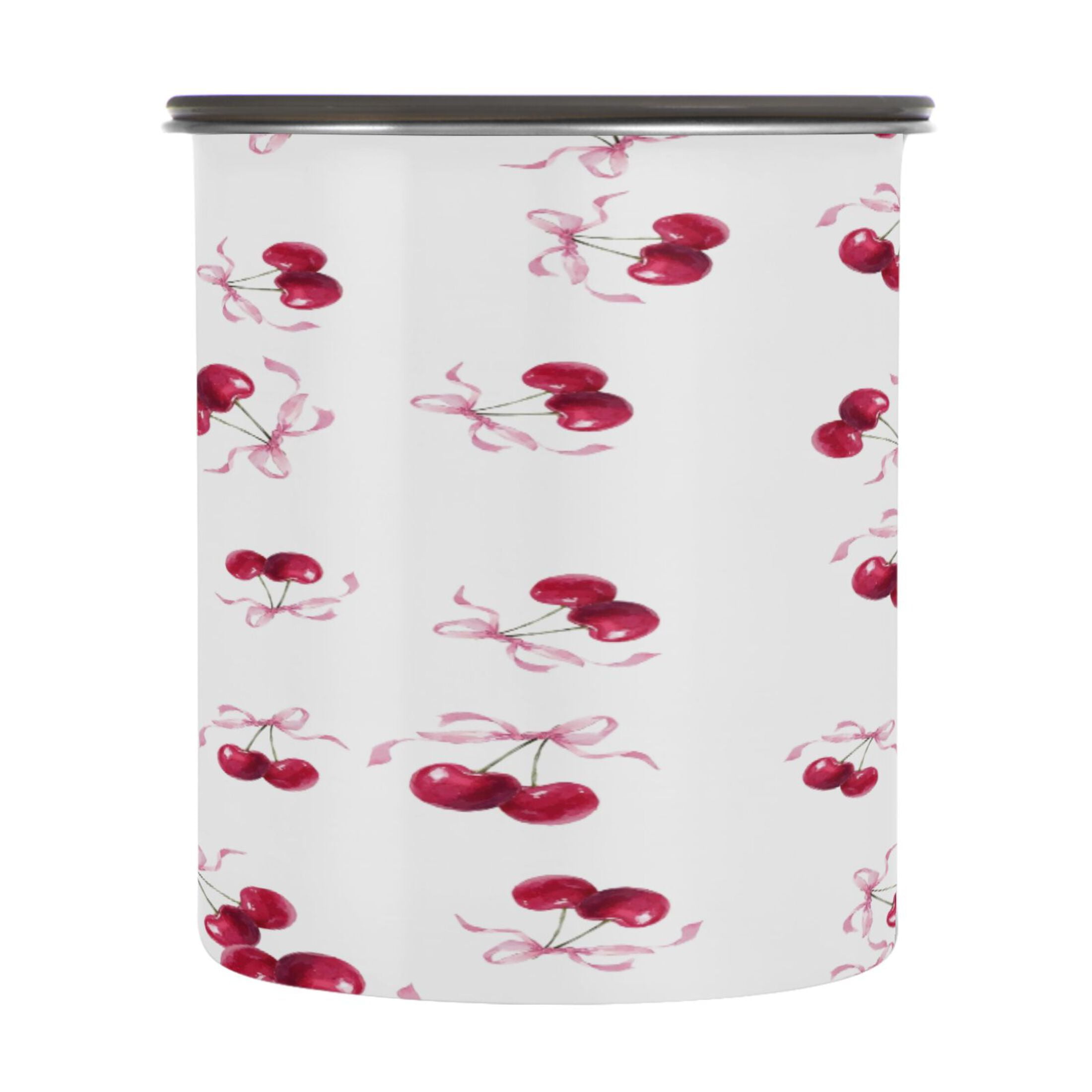 900ml Stainless Steel Food Storage Containers Watercolor Cherries ...