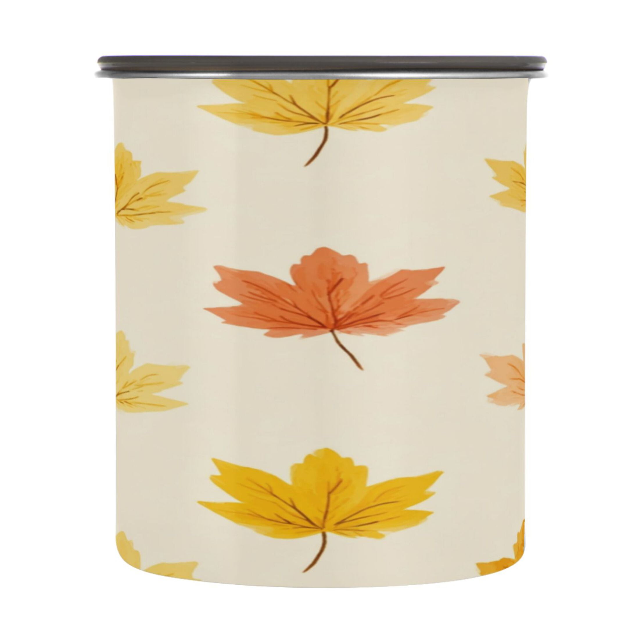900ml Stainless Steel Food Storage Containers Yellow Maple Leaves ...