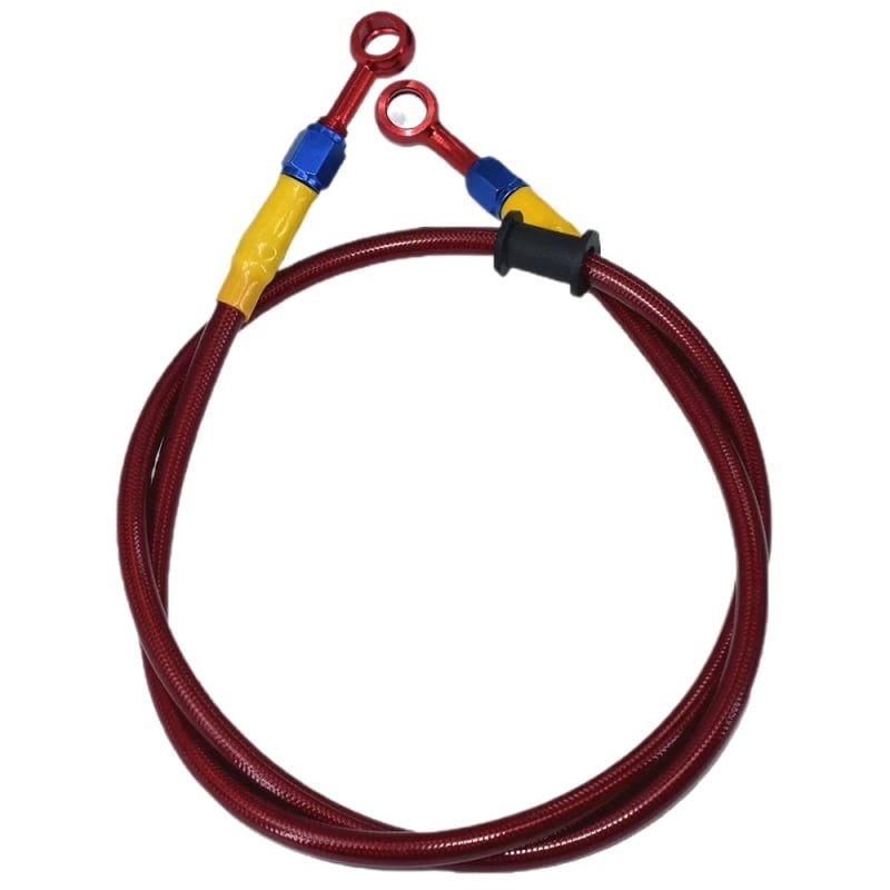 900mm 1M 1100mm 1200mm Colorful Connector Motorcycle Hydraulic Brake Clutch Oil Hose Line Pipe ...
